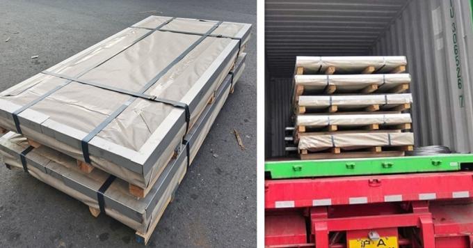 Al 3003 Aluminum Plate Sheet 1000mm Al Mn Alloy Slit Edge