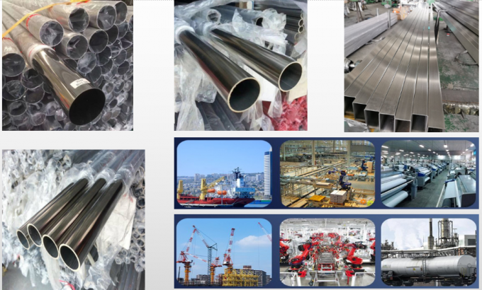 ASTM A479 Brushed Stainless Steel Square Tube Polished Bright 0.6mm